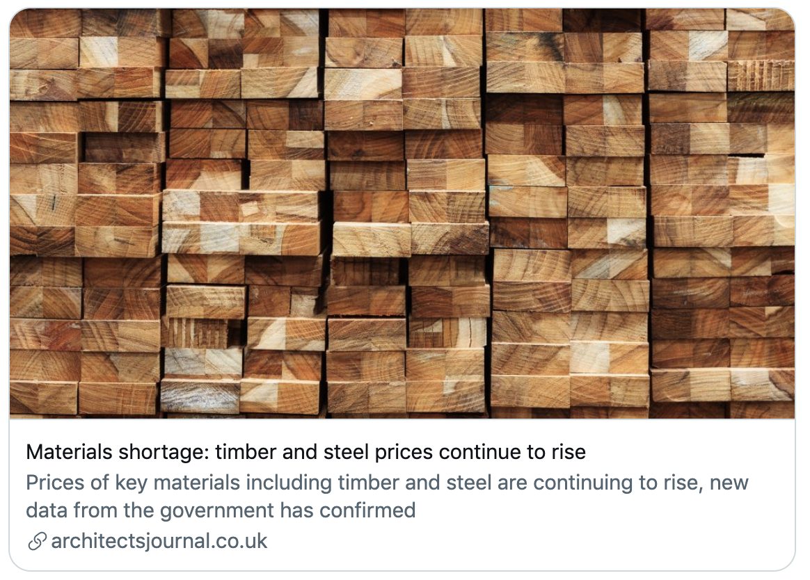 Local alternatives to imported timber are in the news - Vastern