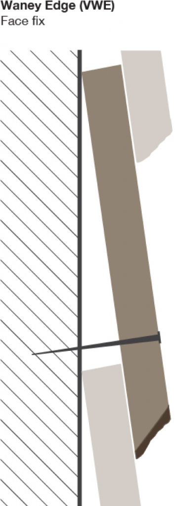 Waney Edge Cladding | Vastern Timber